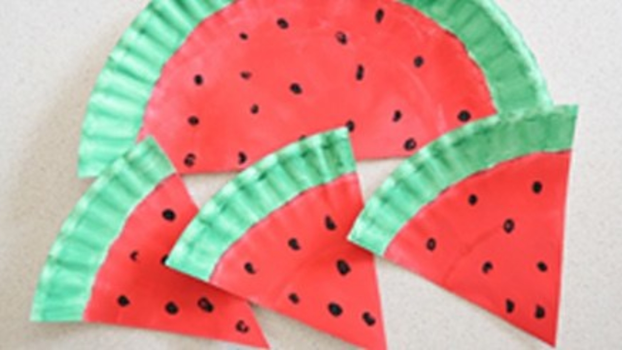 Watermelon Art Projects For Preschoolers